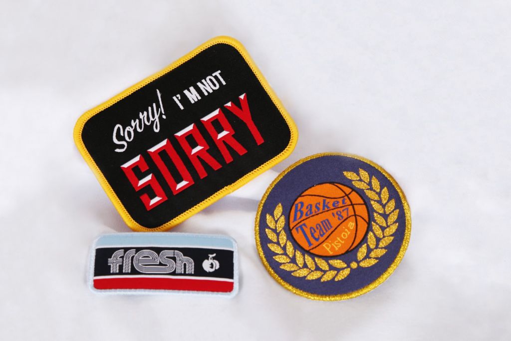 Production of jacquard Woven Labels