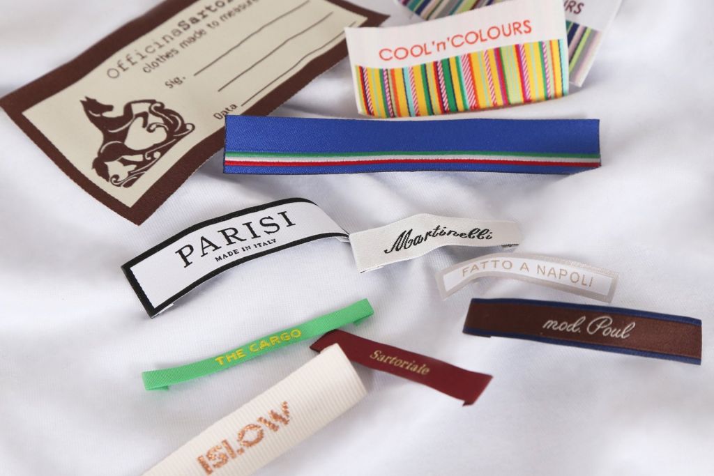 Production of jacquard Woven Labels